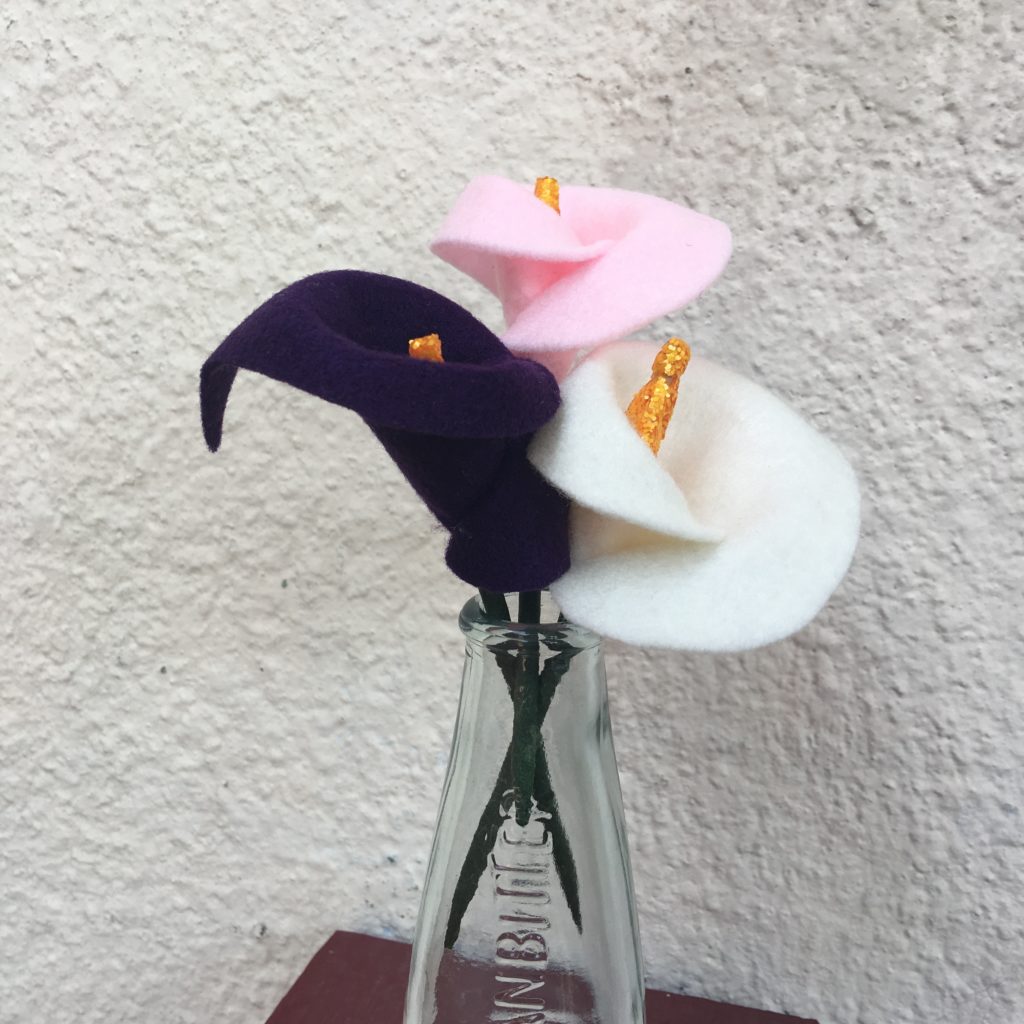 Fabric Calla Lily: A DIY - Workshops Essayer